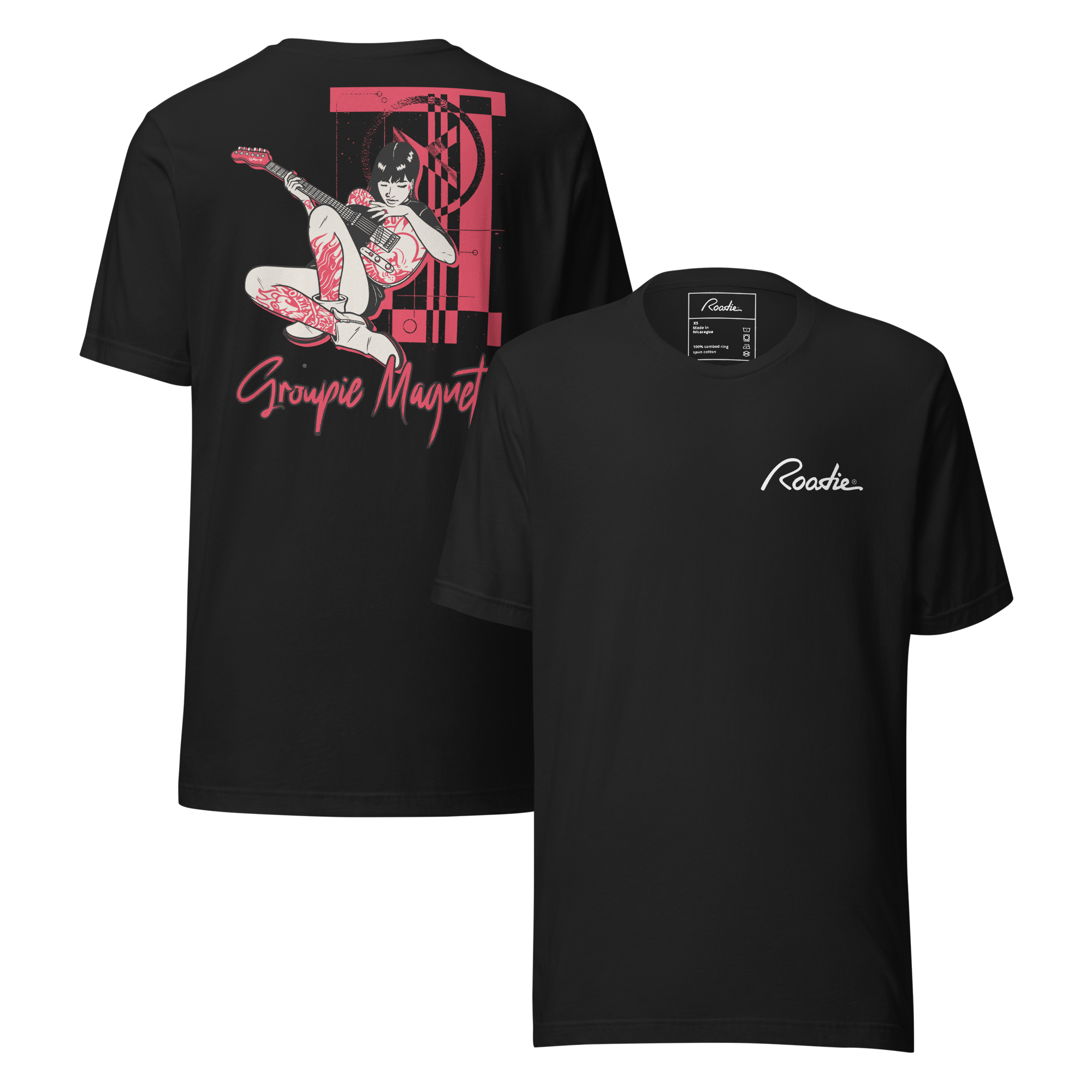 Roadie T-Shirt Groupie Magnet - Roadie Music Shop